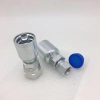 China 26711 Crimping Hydraulic Hose Fittings Carbon Steel BSP JIC Metric One Piece for sale