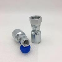 China 26711 Crimping Hydraulic Hose Fittings Carbon Steel BSP JIC Metric One Piece for sale