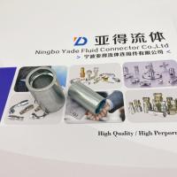 China No Skiving Metric Hydraulic Hose Ferrule Stainless Steel for sale