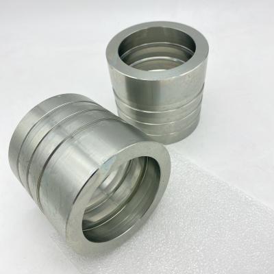 China Interlock Hydraulic Hose Ferrules Carbon Steel Galvanized High Pressure for sale