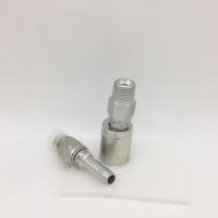 China Swivel Straight 2 Piece Crimp Hydraulic Hose Fitting 15611SW M NPT for sale