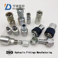China High Pressure Metric Hydraulic Hose CNC Zinc Plated for sale