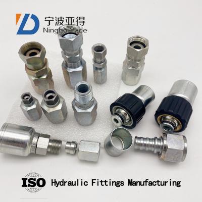 China High Pressure Metric Hydraulic Hose CNC Zinc Plated for sale