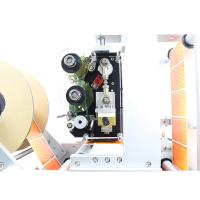 China Adhesive Sticker Date Printed Round Bottle Manual Labeling Machine with Electric Driven for sale