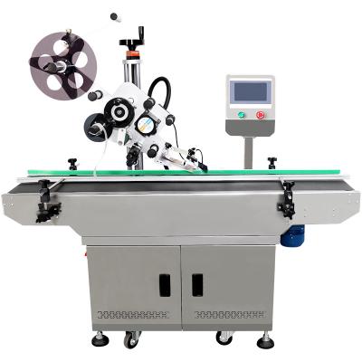 China Automatic Curved Sticker Adhesive Labeling Machine 1500x600x1450mm for Food Packaging for sale