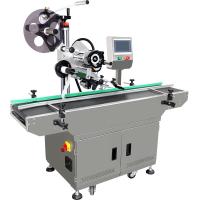 China Automatic Curved Sticker Adhesive Labeling Machine 1500x600x1450mm for Food Packaging for sale