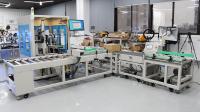 China E-Commerce Logistics Labeling Machine 220V 600W Express Delivery Labeler for sale