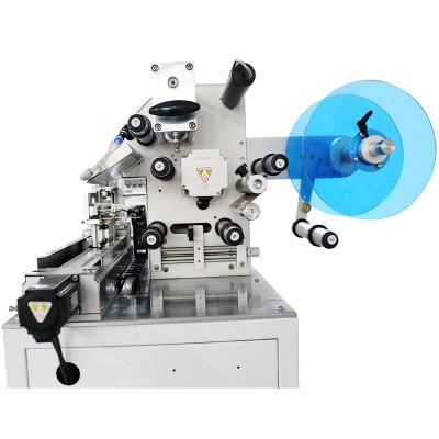 China Automatic Power Cord Cable Labeling Machine Servo Motor 220V 275W Label Wrapping for sale