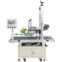 China Automatic Side Corner Sealing Labeling Machine 220V 40-100pcs/min with Printer for sale