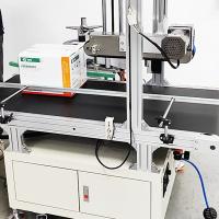 China Automatic Side Corner Sealing Labeling Machine 220V 40-100pcs/min with Printer for sale