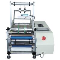 China Semi-Automatic Round Bottle Labeling Machine 220V for Beer Beverage Cylindrical Containers for sale