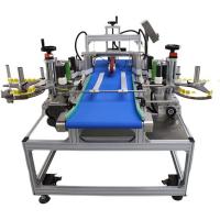 China Easy to Operate Automatic Carton Box Sticker Sealing Machine for Pallet Cargo for sale