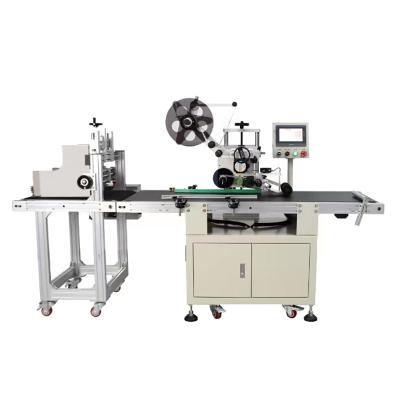 China 3000set/month Capacity Automatic Paging Labeller Labeling Machine for Wood Packaging for sale