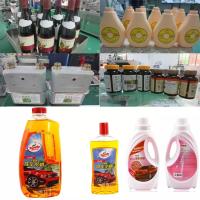 China Semi-Automatic 76mm Roll ID Wine Round Bottle Labeling Machine for Multi-Size Bottles for sale