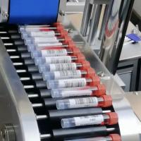 China 3000 Capacity Vial Syrup Blood Test Tube Labeling Machine 220V 600W Electric Drive for sale