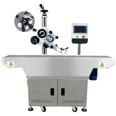China 304 Stainless Steel Automatic Flat Labeling Machine for Bottles 110V 220V for sale