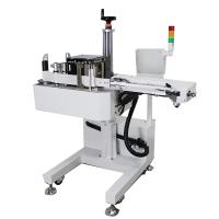 China Swing Tamp Carton Labeling Printer Applicator 300dpi 6-10ips Thermal Transfer for sale