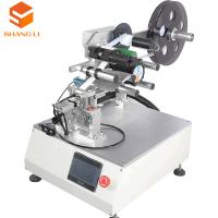 China Folded Flag Labeling Machine Semi-auto Cable Sticker Labeling with 60 KG Capacity for sale
