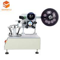 China Folded Flag Labeling Machine Semi-auto Cable Sticker Labeling with 60 KG Capacity for sale