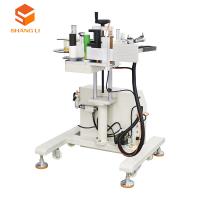 China Automatic Side Labeling Machine for Flat Barcode Stickers 40-120pcs/min 220V for sale