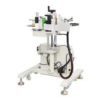 China Automatic Side Labeling Machine for Flat Barcode Stickers 40-120pcs/min 220V for sale