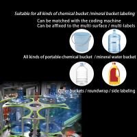China Electric Driven Double Sided Bottle Labeling Machine 60 Bottles Per Minute for Accurate Labeling for sale