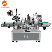 China Automatic Double Sided Labeling Machine 220V for Flat Square Round Bottles Multi Functional for sale