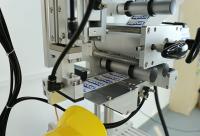 China Semi-automatic Desktop Jig Labeling Machine for Manual Stickers High Accuracy Type for sale
