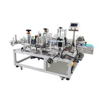 China 230 KG Auto Brewers Wine Double Side Labeling Machine for Front and Back Barcode Labeling for sale