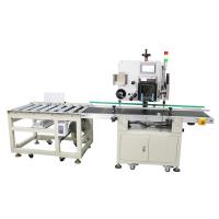 China Carton Packaging Automatic Transparent Adhesive Label Applicator for Box Sealing for sale
