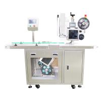 China Automatic Top and Bottom Labeling Machine with Zebra ZE500 Printer 300dpi 6-10ips for sale
