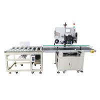 China 220V Voltage Fruit Tag Barcode Printing Sticker Labeling Machine for Carton Packaging for sale