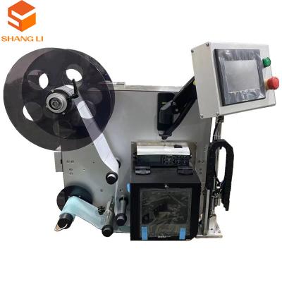 China Beverage Labeling System with Real Time Printing 300dpi Resolution Top Side Application for sale