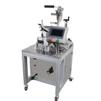 China Semi Automatic Shrink Sleeve Labeling Machine for Cylindrical Objects 68 KG for sale