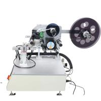 China Semi-Automatic Wire Cable Flag Label Folding Labeling Machine 220V 275W for Thick Cables for sale