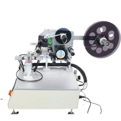 China Semi-Automatic Wire Cable Flag Label Folding Labeling Machine 220V 275W for Thick Cables for sale