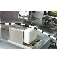 China Semi-Automatic Wire Cable Flag Label Folding Labeling Machine 220V 275W for Thick Cables for sale