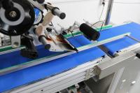 China Electric Auto Top and Bottom Flat Box Sticker Labeling Machine for Carton Assembly Line for sale