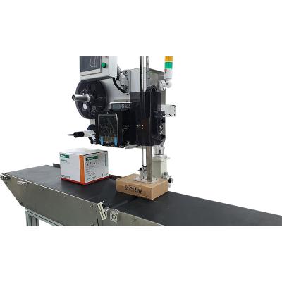 China Air Blow Label Applicator for Meat Weighing Packing 150kg Capacity 950x950x1550mm for sale