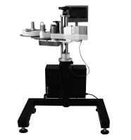 China High Accuracy Tabletop Automatic Labeler for Flat Surface Carton Bottle Lid in Condition for sale
