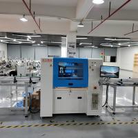 China CCD Camera Automatic Label Machine with Vision Positioning ±0.1mm Accuracy 220V for sale