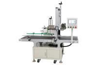 China Automatic Flat Labeling Machine 200W 220V Two Side Manual Pasting for Plastic Adhesive Labels for sale