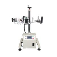 China Desktop Automatic Flat Surface Labeling Machine 200W 220V for Paper Packaging for sale