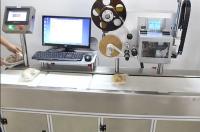 China Wood Packaging Material Labeling Machine for WPL9000 l Food Processing Weigh Barcode Scale for sale