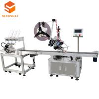 China Cartons Packaging Type Automatic Feeder Label Applicator for 950x950x1550mm Pouch Cards for sale