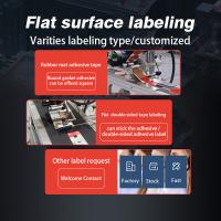 China Cartons Packaging Type Automatic Feeder Label Applicator for 950x950x1550mm Pouch Cards for sale