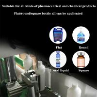 China Electric Driven Double Sides Sticker Labeler for Automatic Laundry Label Machine 110V for sale