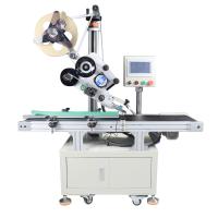 China Motor-driven Auto Flat Labeling Machine for Lithium LiPo Battery Pack Cell Marking Date for sale