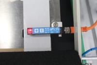 China Motor-driven Auto Flat Labeling Machine for Lithium LiPo Battery Pack Cell Marking Date for sale
