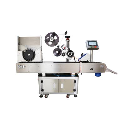 China 220V Automatic Horizontal Round Bottle Labeling Machine for Ampoule Barcode Labeling for sale